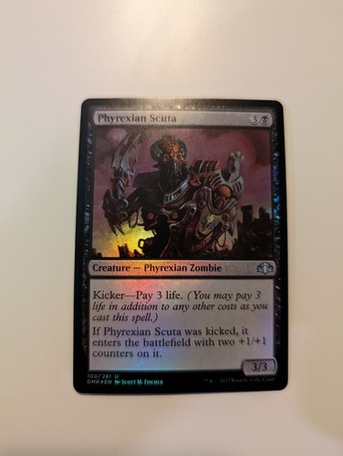 MTG - Phyrexian Scuta (Foil) - Dominaria Remastered NM/M Condition | eBay