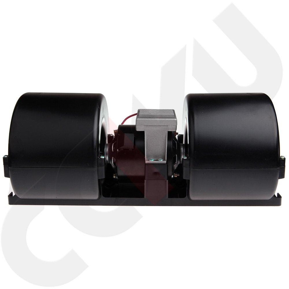 HVAC 12V Heavy Duty Bus Heater Blower Motor with Fan Cage Front 006-A40 ...