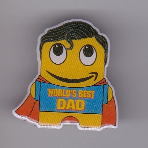 Amazon PECCY World's Best Dad Employee Pin | eBay