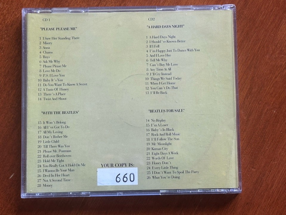 the beatles original master recordings 2 cds beat productions inc | eBay