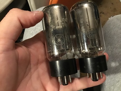 Pair Of Unknown Maker Japan 5U4GB Vacuum Tubes Tests Good | eBay