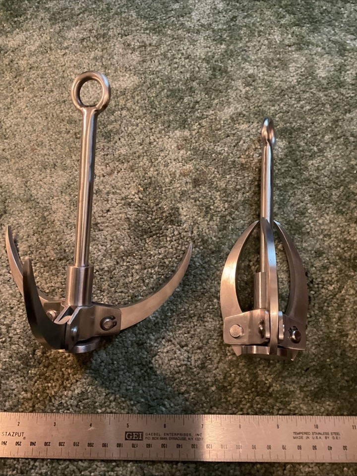 Set Of Two Grappling Hooks Collapsible | eBay