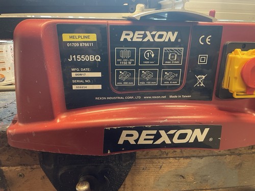 Rexon 1100W Jointer Surface Planer Bench Top, 6"Width, Double Sided ...