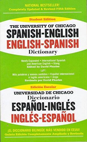 The University of Chicago Spanish-English Dictionary - Paperback - GOOD ...