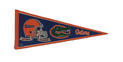 Vintage 2006 Florida Gators NCAA National Football Champions Felt ...