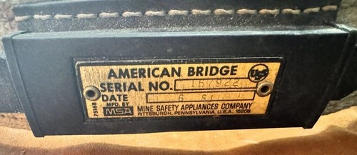 AMERICAN BRIDGE COMPANY QUICK RELEASE TOOL BELT | eBay