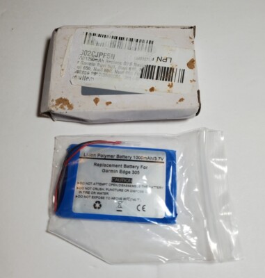 Battery Replacement for Garmin Edge 305 1000mAh 3.7V NEW | eBay