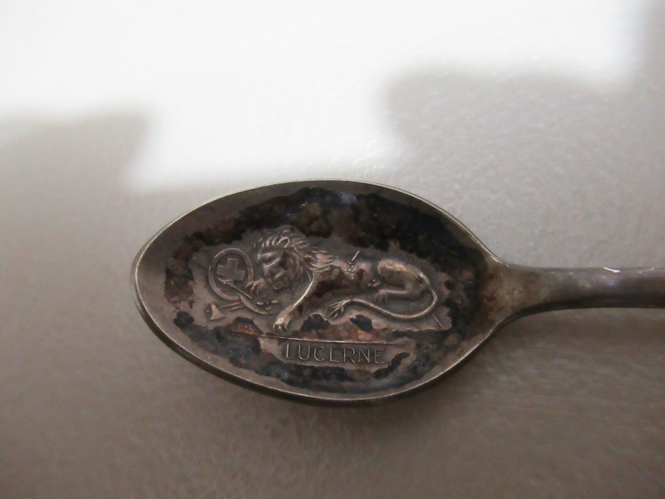 Rare Antique Spoon, ROLEX Bucherer Watches, Lucerne, B 100 12 | eBay