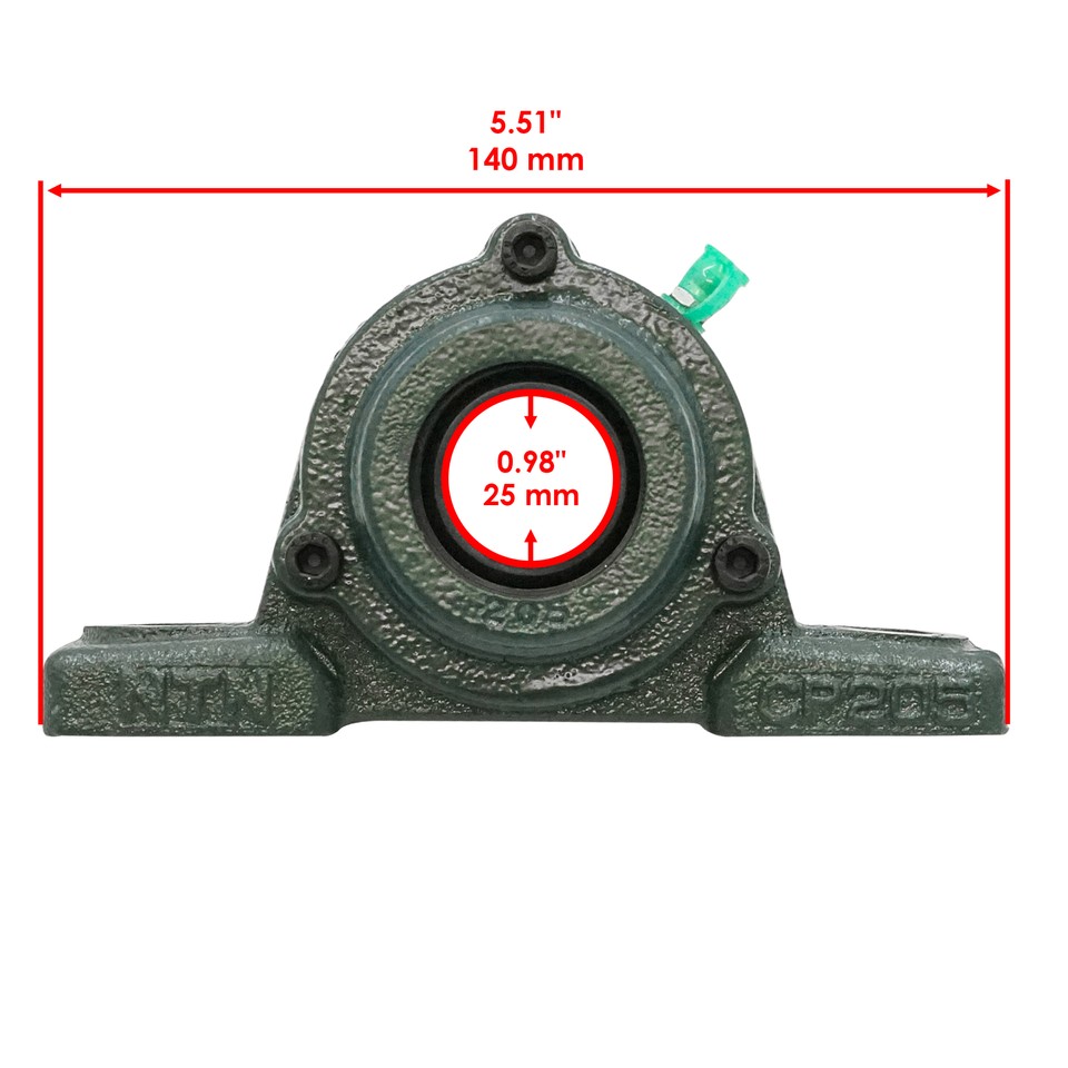 Front-Front Propeller Shaft Carrier for Kawasaki Mule 2510 KAF950A ...