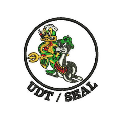 Underwater Demolition Team UDT / SEAL Freddie the Frog Embroidered Polo ...