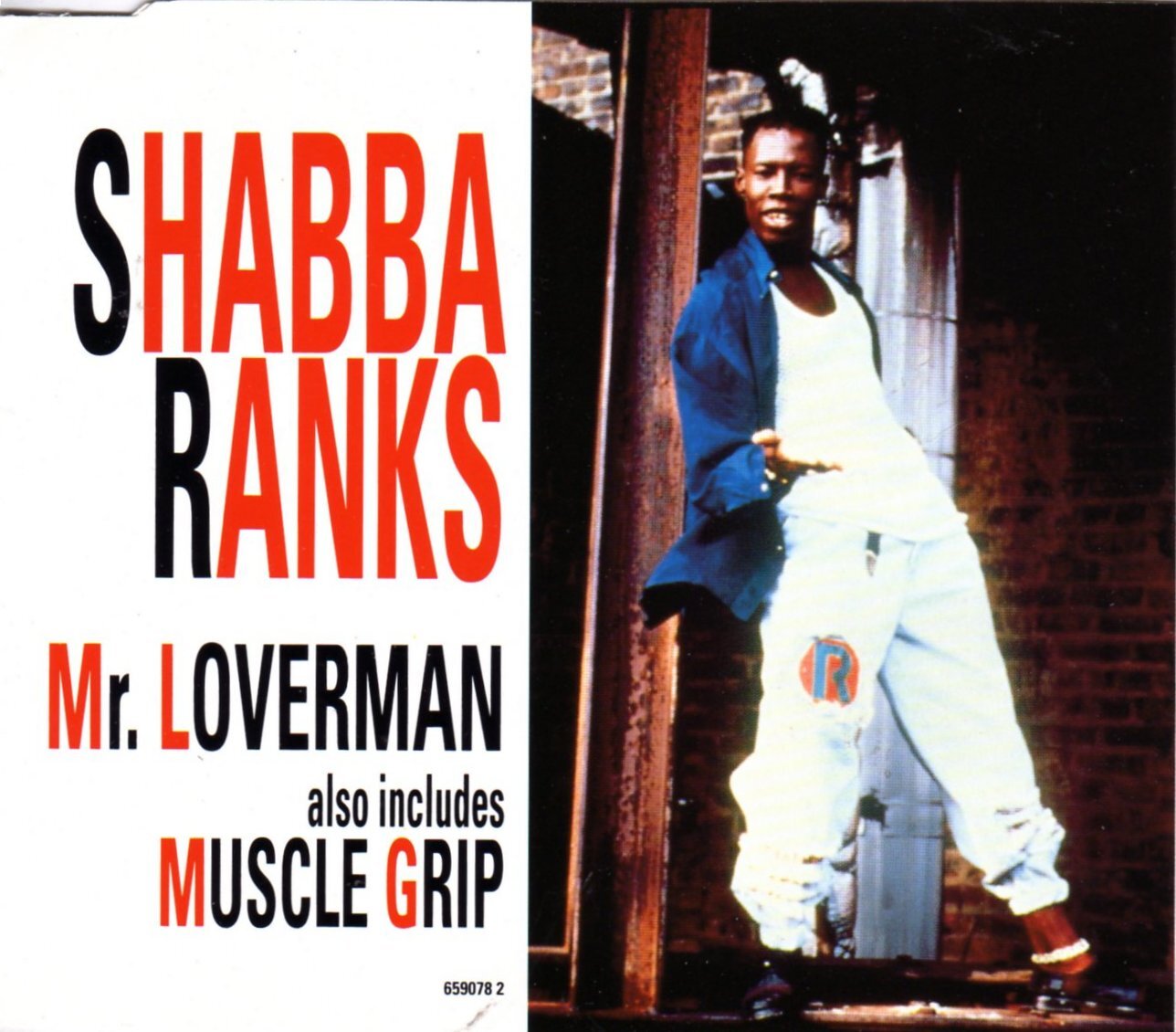 Shabba Ranks - Mr. Loverman / Muscle Grip - Used CD - 38 - F5628z ...