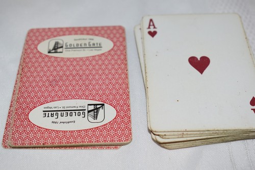 Golden Gate Casino Las Vegas Nevada Playing Cards Paulson | eBay