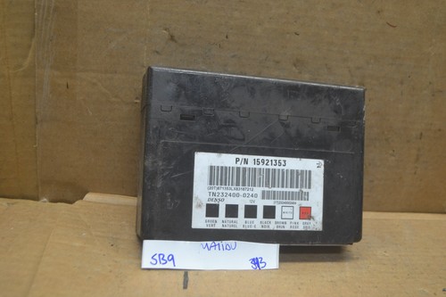 07-11 GMC Acadia Body Control Module 15921353 BCM Unit 343-5B9 | eBay