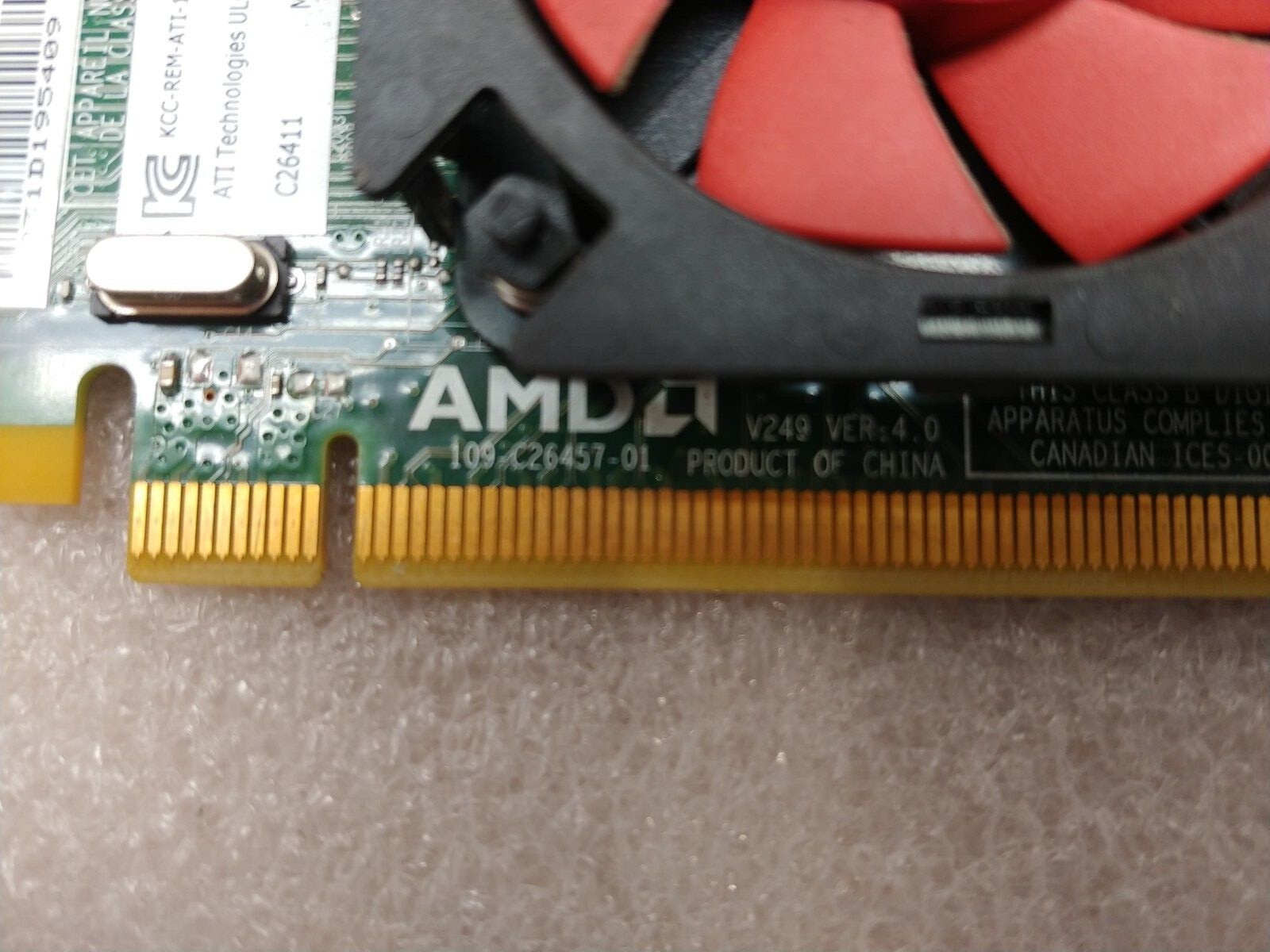 AMD 109-C26457-01 Video Graphics Card Low Profile Great Condition Free ...