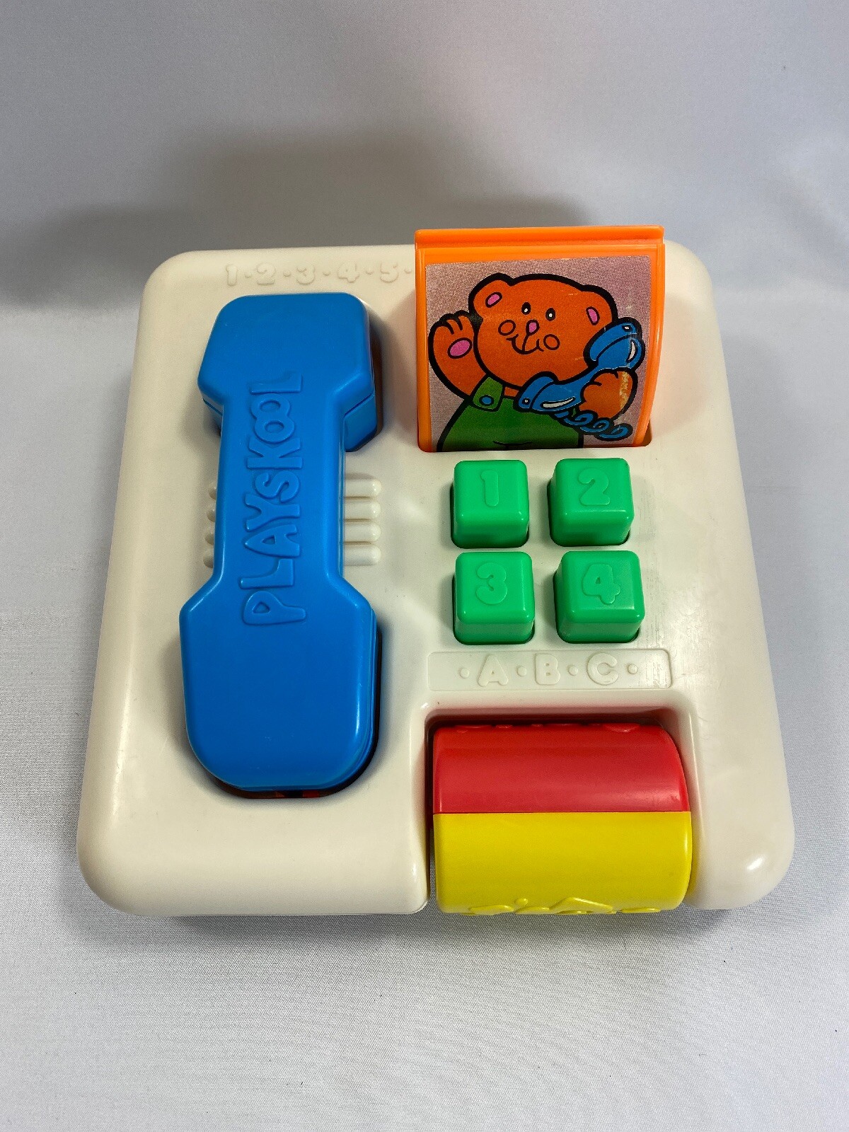 Playskool Vintage Phone Busy-Pop-Up Telephone 1989 #5124 Rattle Baby ...