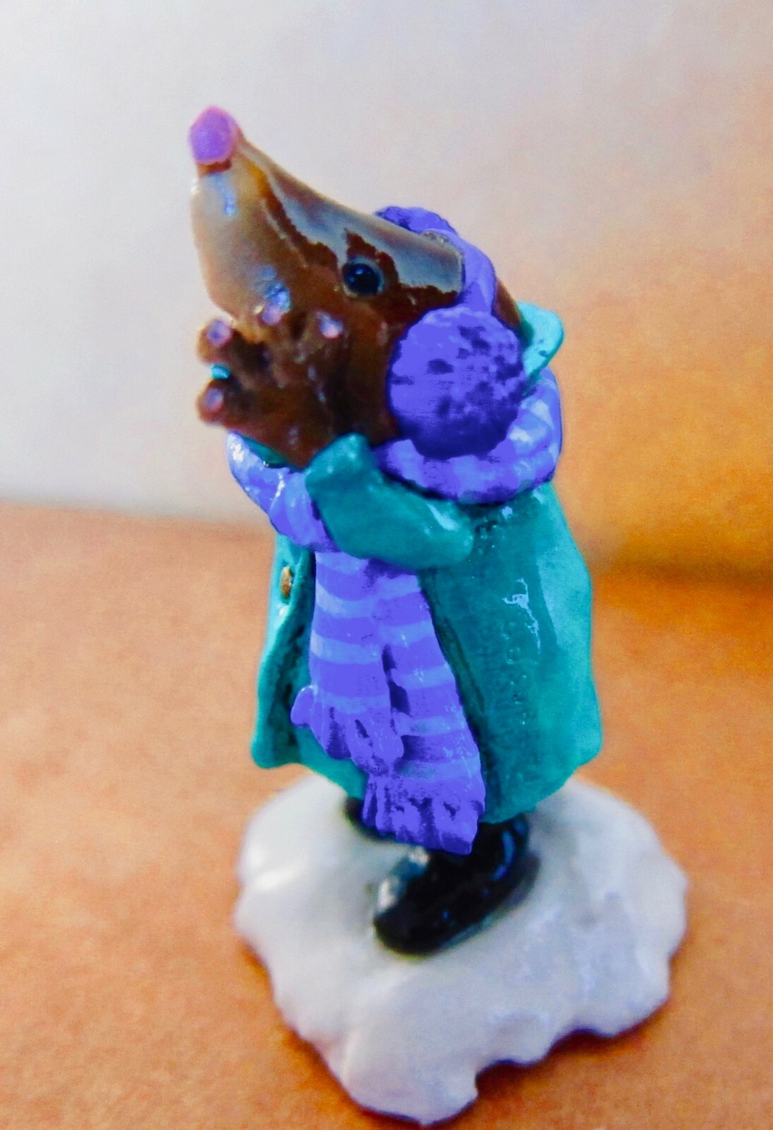 Wee Forest Folk Mole Bell Ringer Christmas Special MO-2 From 1994 to ...