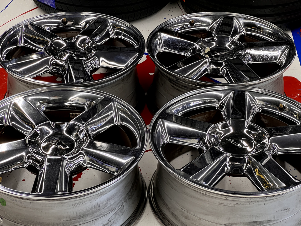 20" CHEVY CHROME OEM 5 SPOKE LTZ 6X139MM OEM RIMS TAHOE LTZ 9596954 | eBay