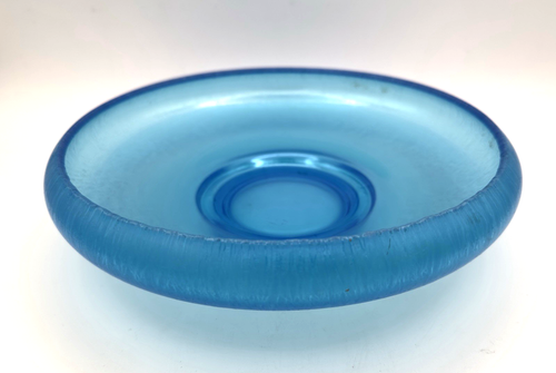 Diamond Glass Iridescent Stretch Glass 10" Wide Bowl, Cupped Rim ...