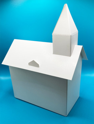 Church Shaped Gift Box - Wedding Gift Box - Christmas or Any Occasion ...