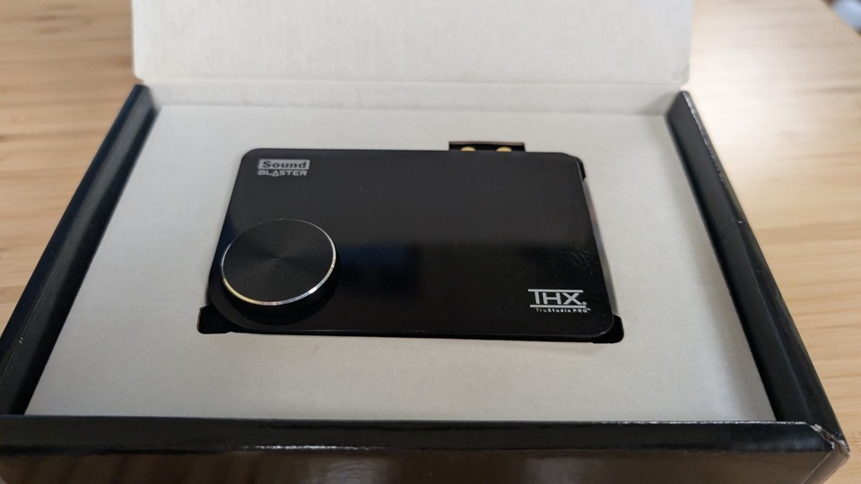 Creative Sound Blaster X-Fi Go Pro 70SB109500000 USB SBX SB1290 Audio ...