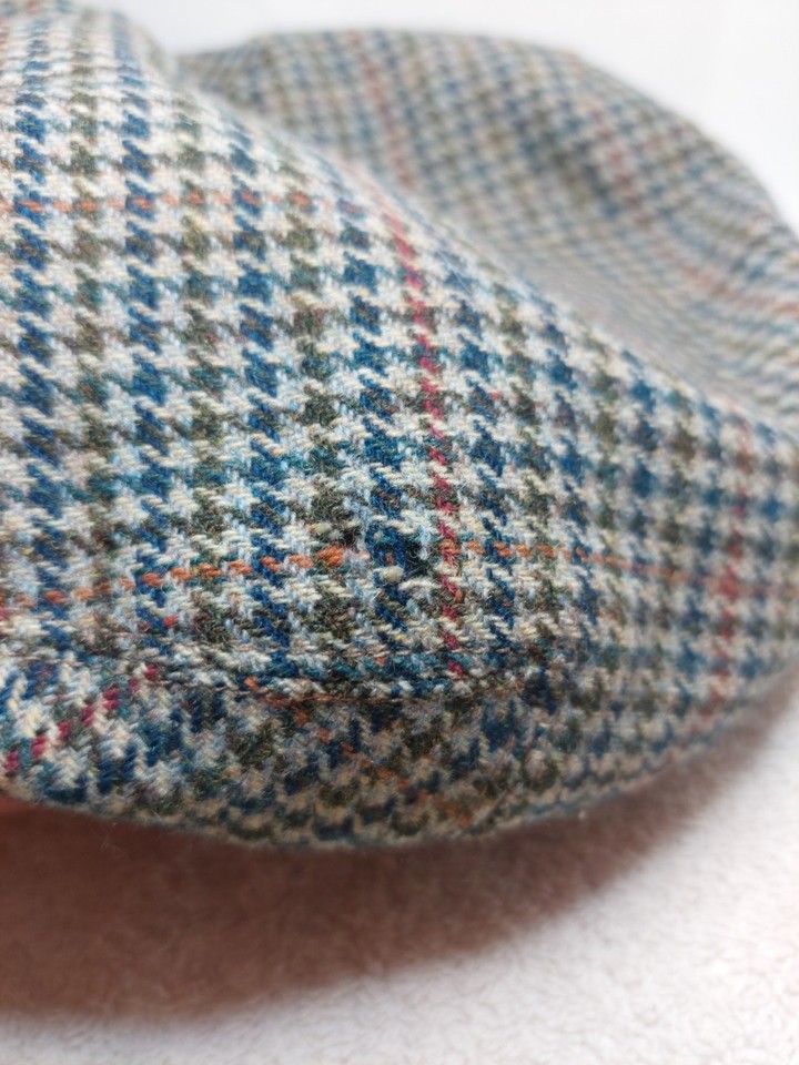 Vtg Christy's London Haymarket Newsboy Cap Hat 100% Lambswool Gray-blue ...
