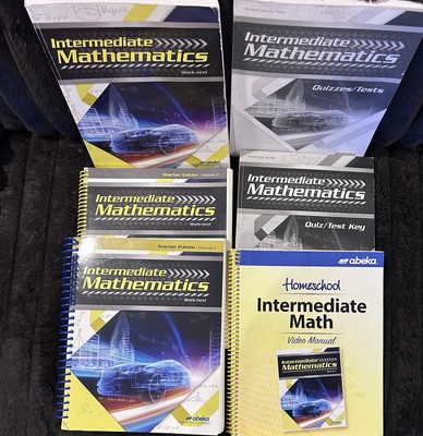 Abeka Intermediate Mathematics Curriculum Books for 7th Grade ...