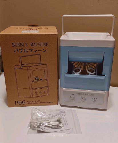 Portable Bubble Machine NIB usb included | eBay