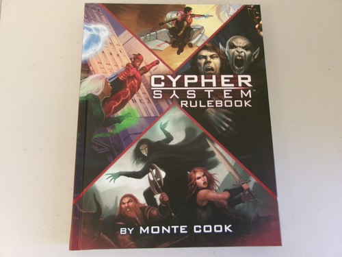 Monte Cook Cypher RPG Cypher System Rulebook Hardcover Unused | eBay