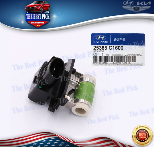 ⭐GENUINE⭐3.3L V6 Engine Cooling Fan Resistor for Kia Sedona 2015-2018 ...