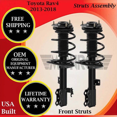 Monroe OEM Front Struts For 2013-2018 Toyota Rav4 2.5L Lifetime ...
