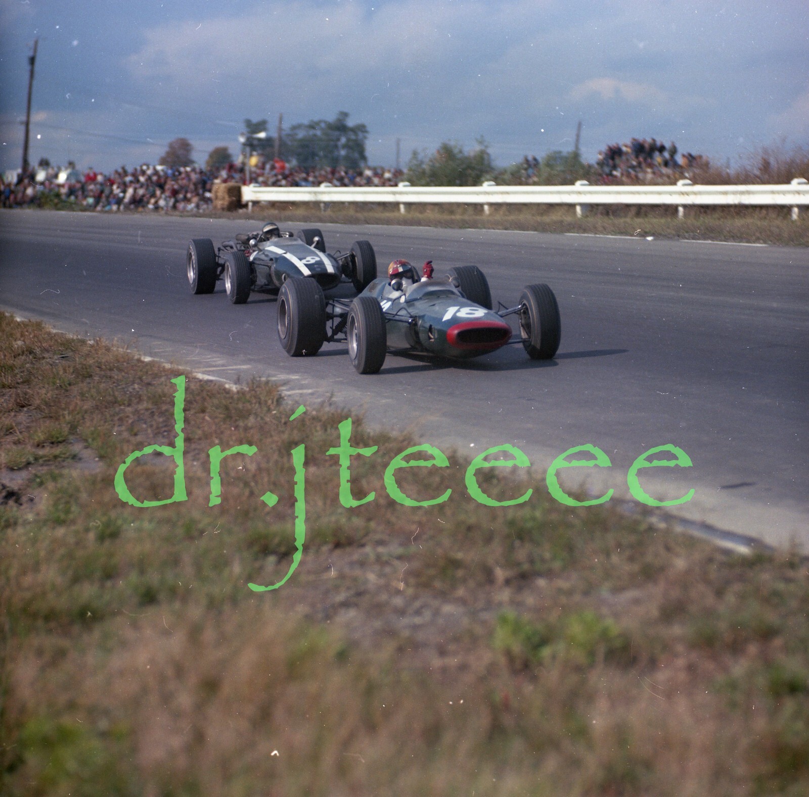 1966 US GP Mike Spence & Jochen Rindt - 120mm Racing Negative | eBay