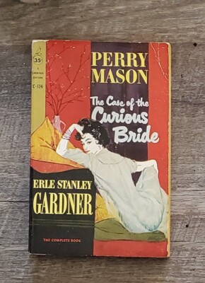 Perry Mason Case Of The Curious Bride Gardner 1958 Pulp Fiction Cover ...