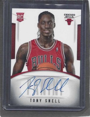 TONY SNELL 2013-14 PANINI NEXT DAY SIGNATURES ON CARD SP RARE ROOKIE ...