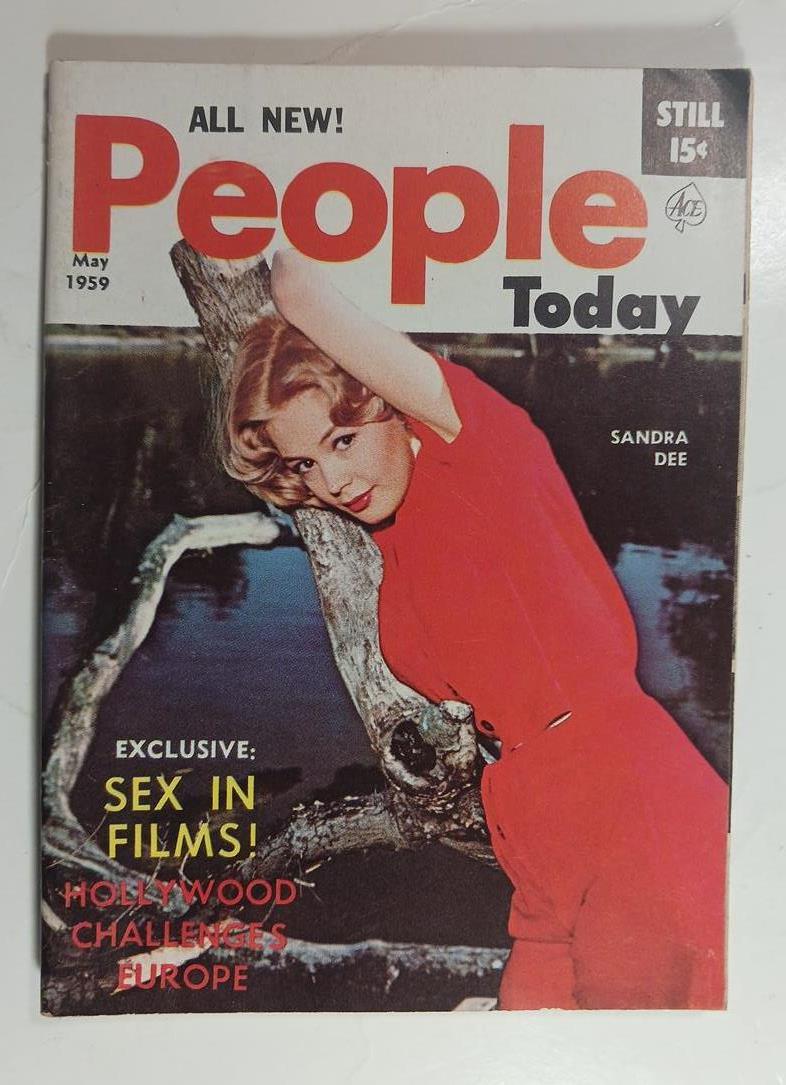 PEOPLE TODAY MAGAZINE MAY 1959 SANDRA DEE NONA VAN TOSH DONNA LONG SARA ...