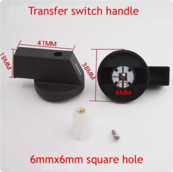 2Pcs LW26-25 32 63A Universal Transfer Switch Handle 6*6MM Square Hole ...
