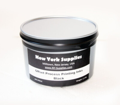 oos Black Process Offset Printing Ink - 2.5 lbs | eBay