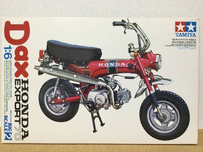 TAMIYA 1/6 Motorcycle Series No.02 Dax Honda ST70 Kit 16002 only opened ...