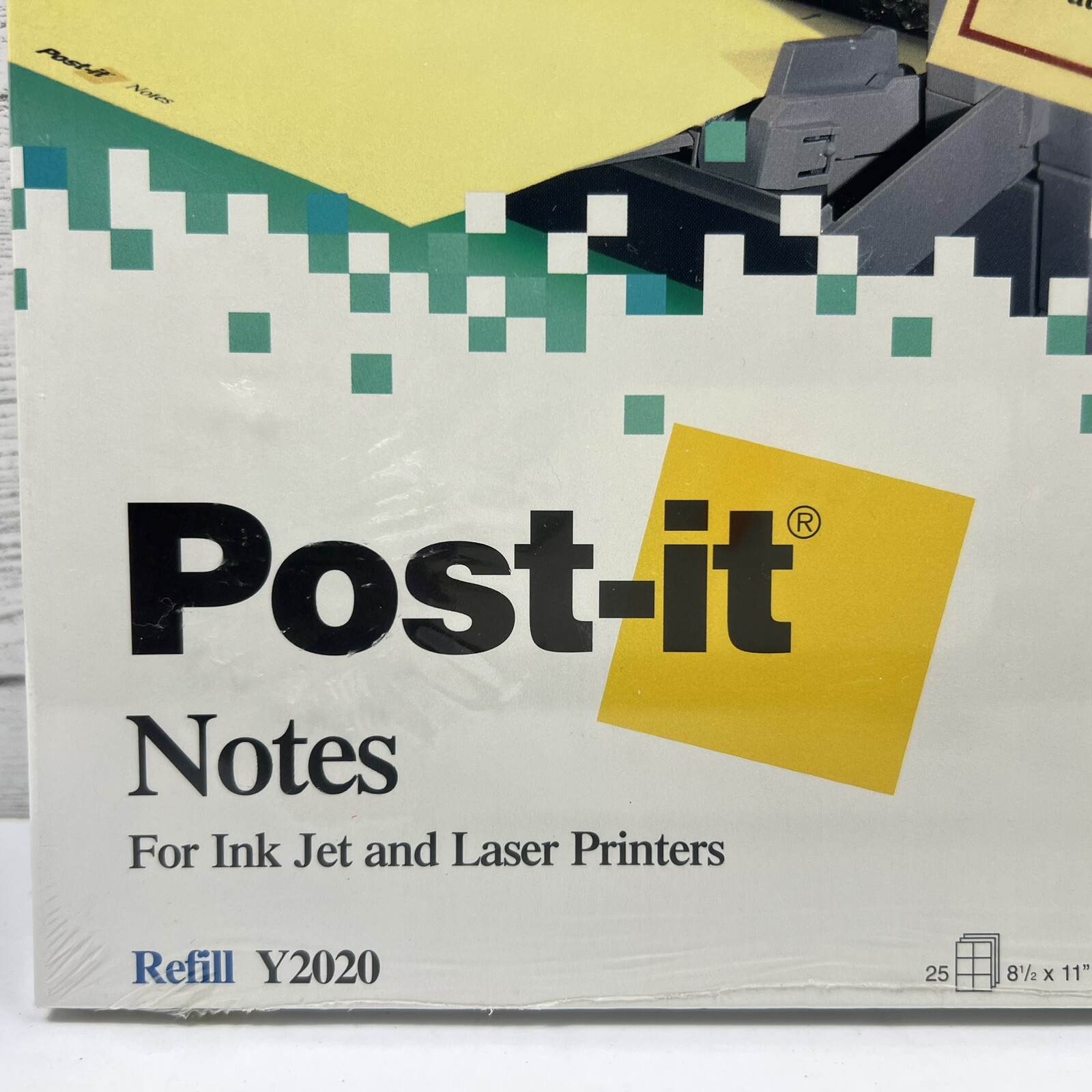 3M Post-it Notes for Ink Jet and Laser Printers Refill Y2020 150 & for ...