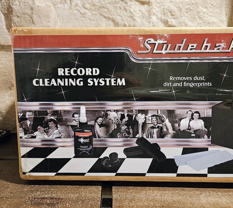 Vinyl Record Cleaning System, Cleaning Solution, Soft Pads For 33/45/78 ...