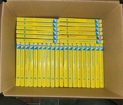 Nancy Drew Complete Set 1-64 Flashlight Edition Hardcover Books Carolyn ...