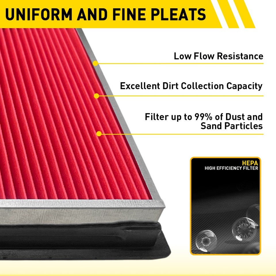Combo Set Engine Cabin Air FIlter For Nissan Sentra 2017-2019 *1.6L ...