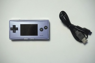 Nintendo Game Boy Micro Blue console Universal Handheld System US ...