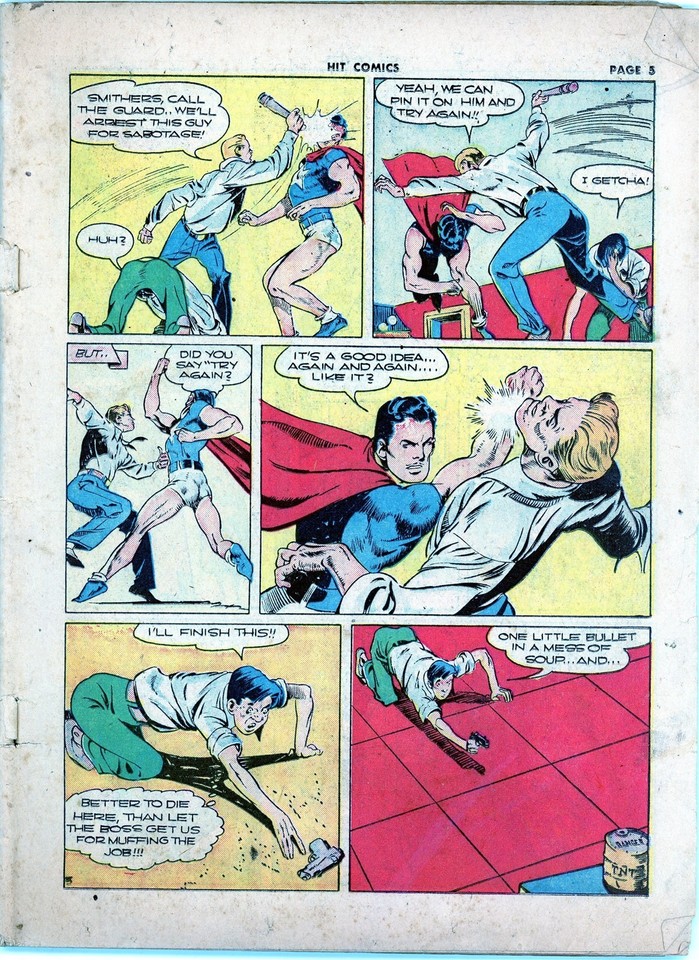 Hit Comics #22 GOLDEN AGE- PRE-CODE 1942-coverless-NO RESERVE! | eBay