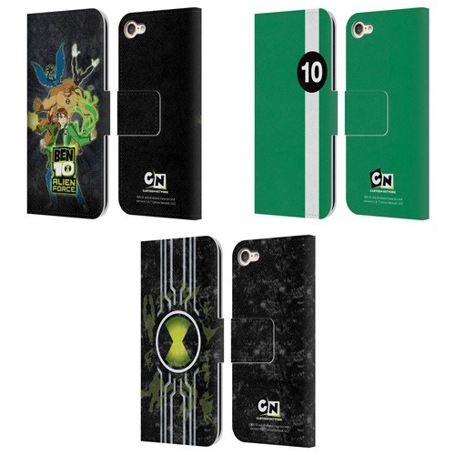 OFFICIAL BEN 10: ALIEN FORCE GRAPHICS LEATHER BOOK CASE FOR APPLE iPOD ...