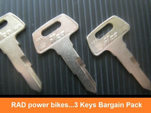 🔑 RAD Power eBikes Universal Battery Key - 3 keys $12.95 ! 🔑 | eBay