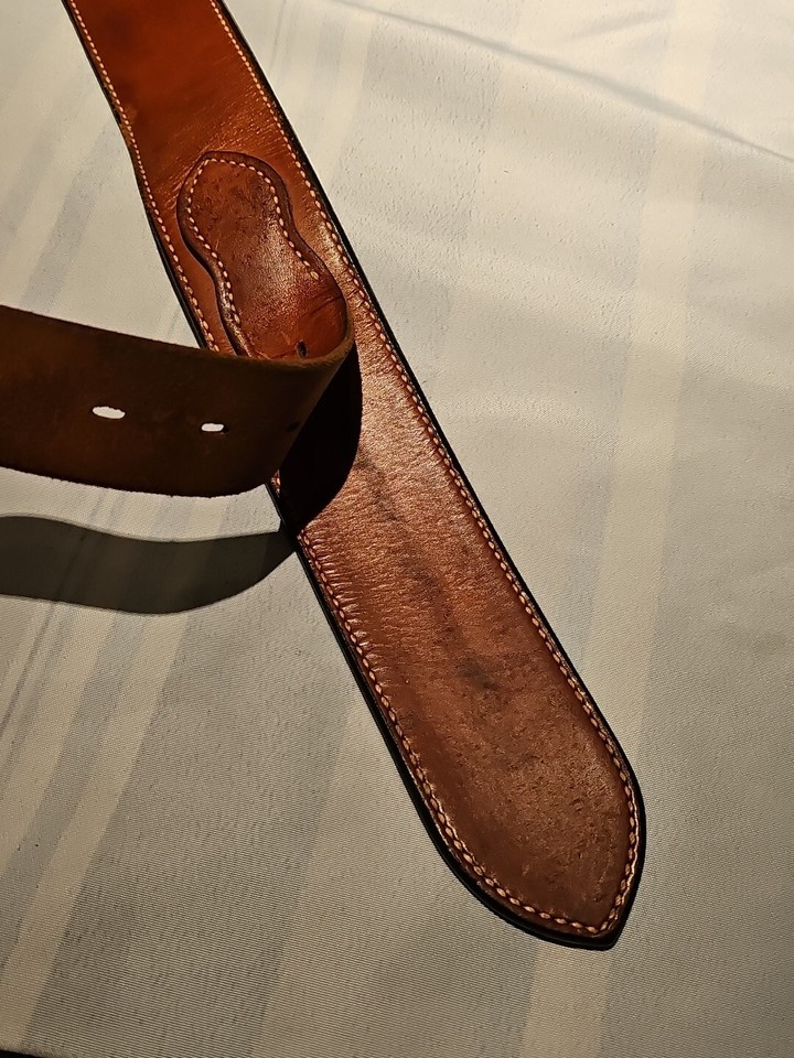 vtg BIANCHI 111 CYCLONE LEFT HAND BELT HOLSTER SIZE 10 OPEN BOTTOM and ...