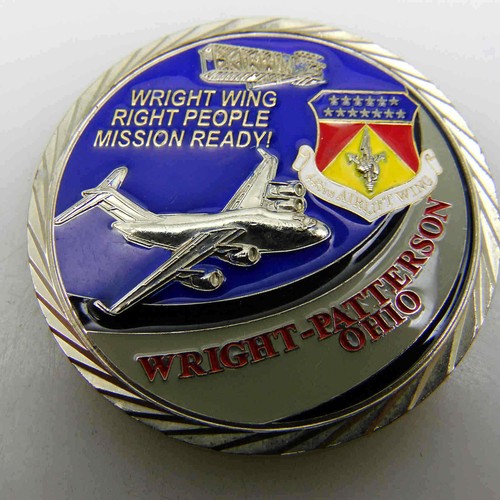 45TH AIRLIFT WING COMMAND CHIEF WRIGHT PATTERSON OHIO CHALLENGE COIN | eBay