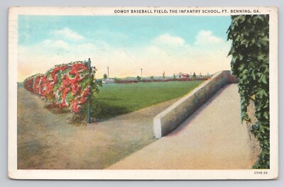Gowdy Baseball Field The Infantry School Ft Benning Georgia 1937 ...