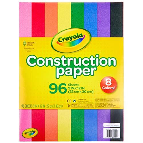 Crayola Construction Paper, 96 Sheets | eBay