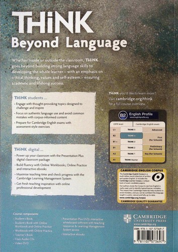 Cambridge THINK Level 4 (B2) Workbook with Online Practice 1107573696 ...